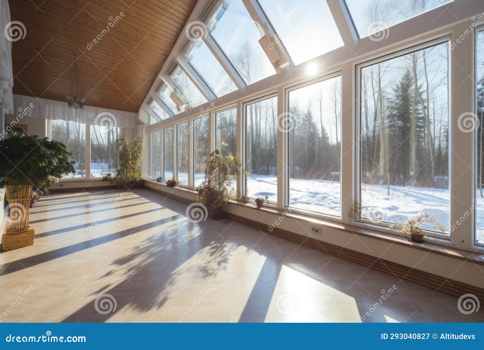 Indoor Windows with Freshly Cleaned Glass Stock Image - Image of clean ...