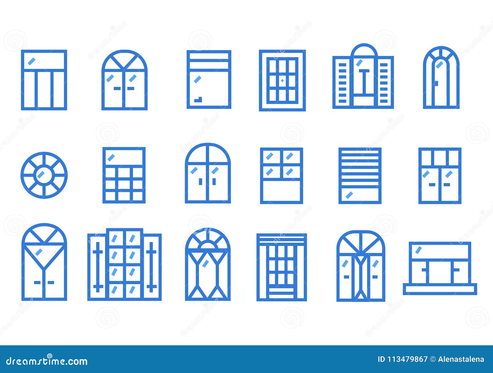 Classic Car Front View Vector | CartoonDealer.com #84458486