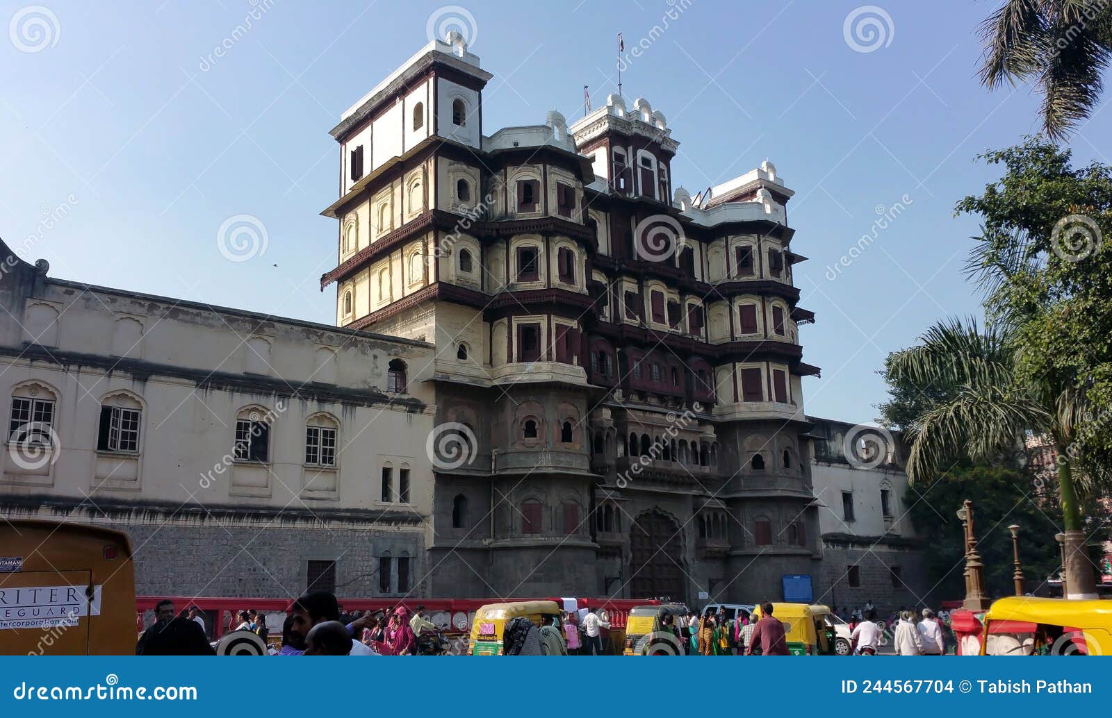 Rajwada is a Historical Palace in Indore City, India Editorial Stock ...
