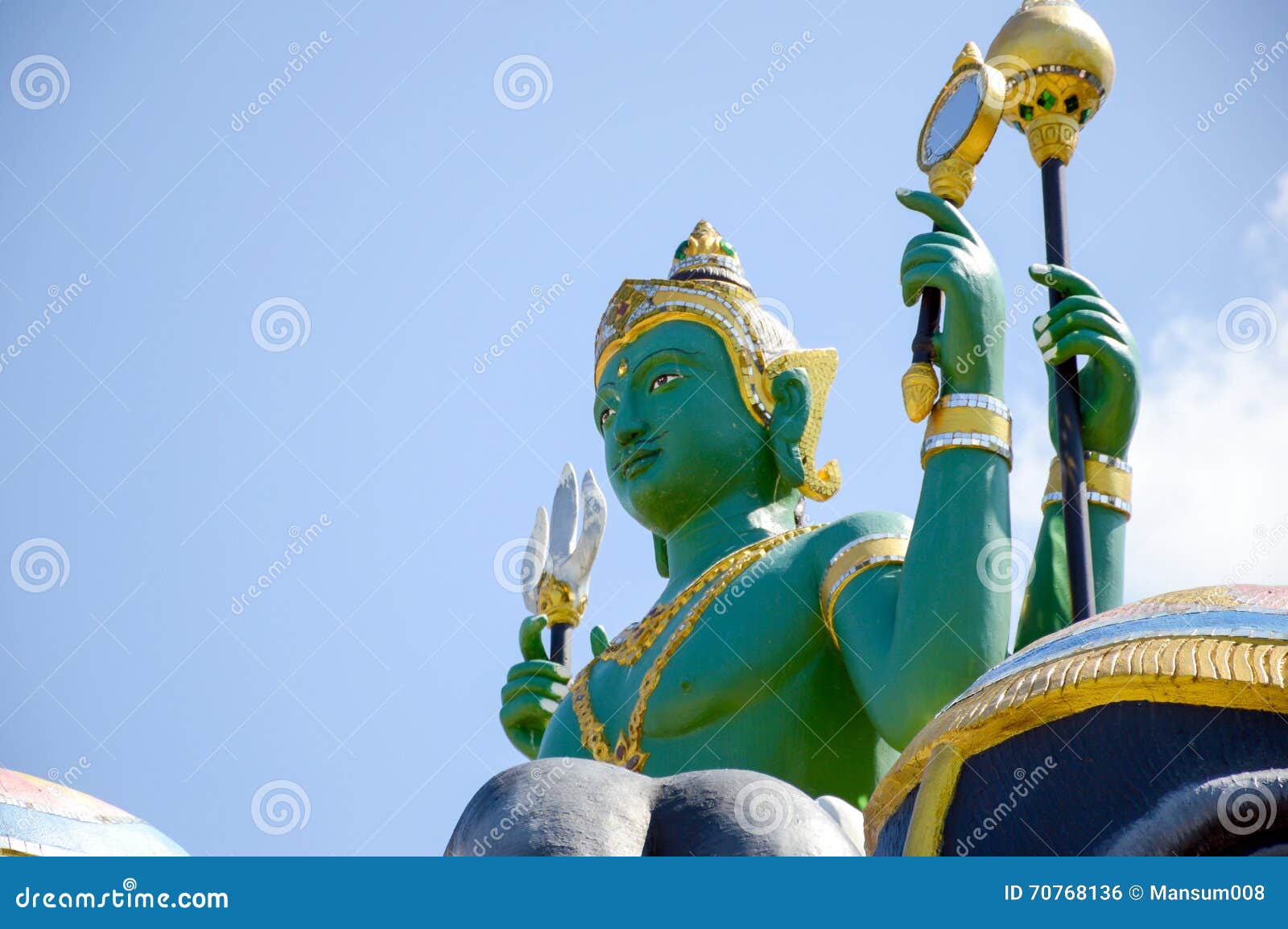 Indra god statue stock photo. Image of history, asia - 70768136