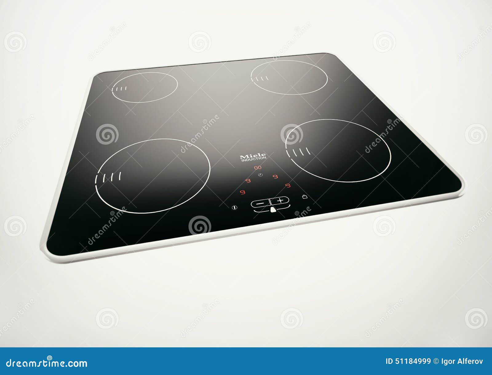 Induction Hob editorial stock image. Image of burning - 51184999