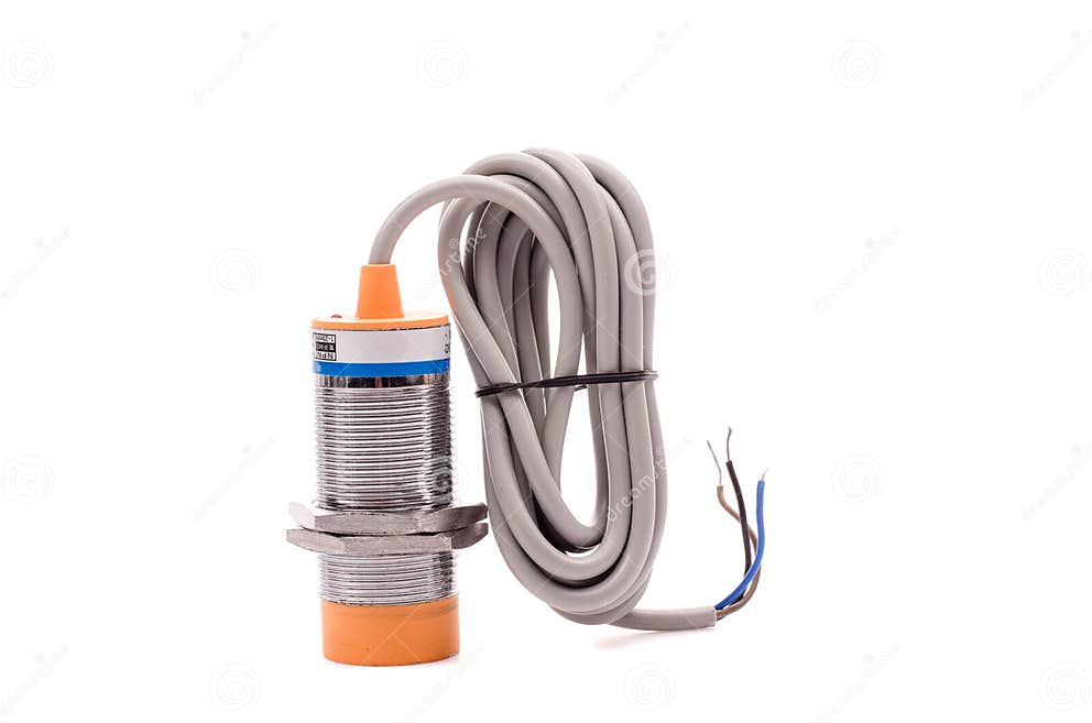 Inductive Proximity Sensor or Proximity Switch Installed on the Machine ...
