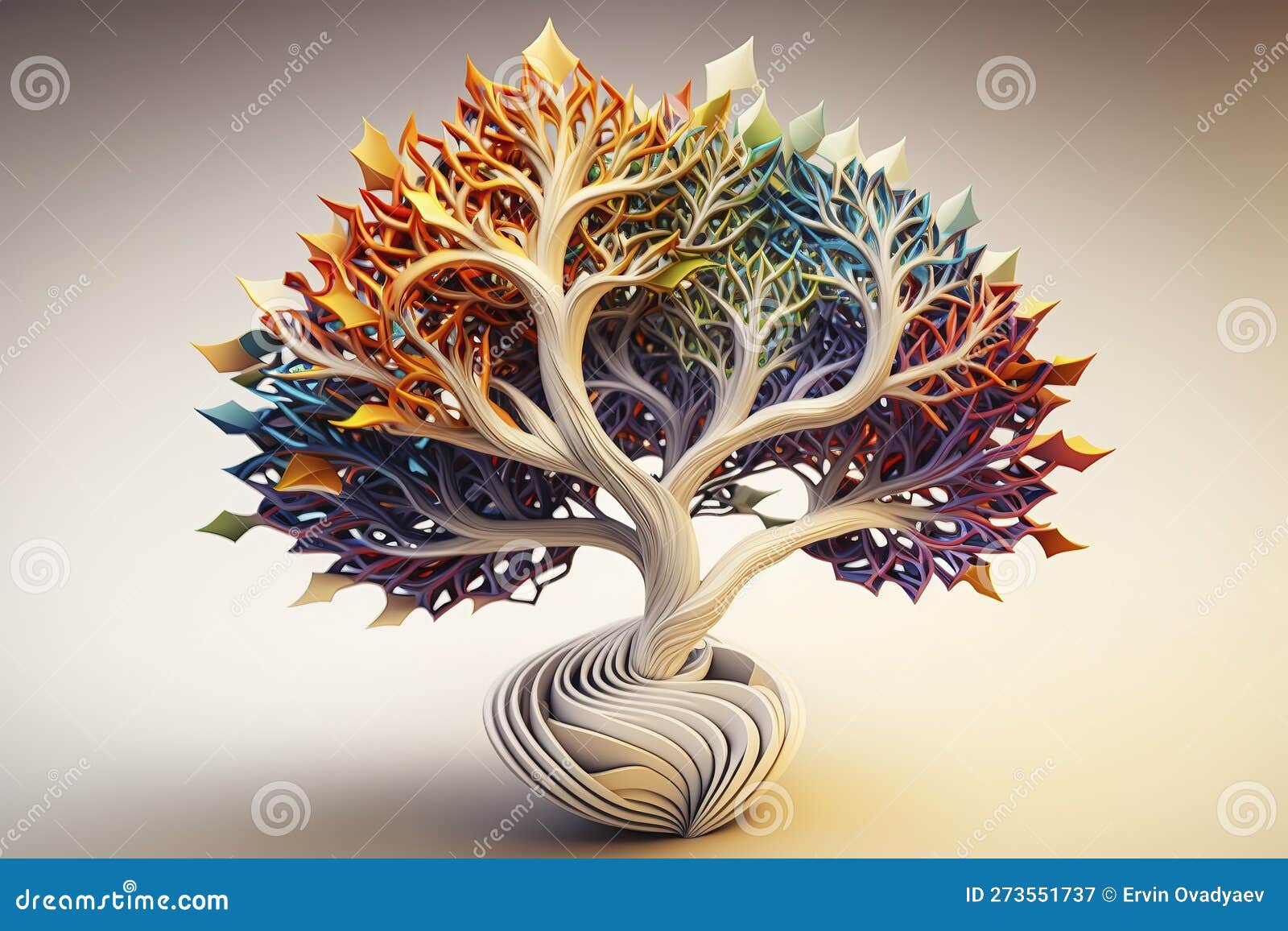 Nature through Various Styles of Tree Art! from Color Art To Digital ...