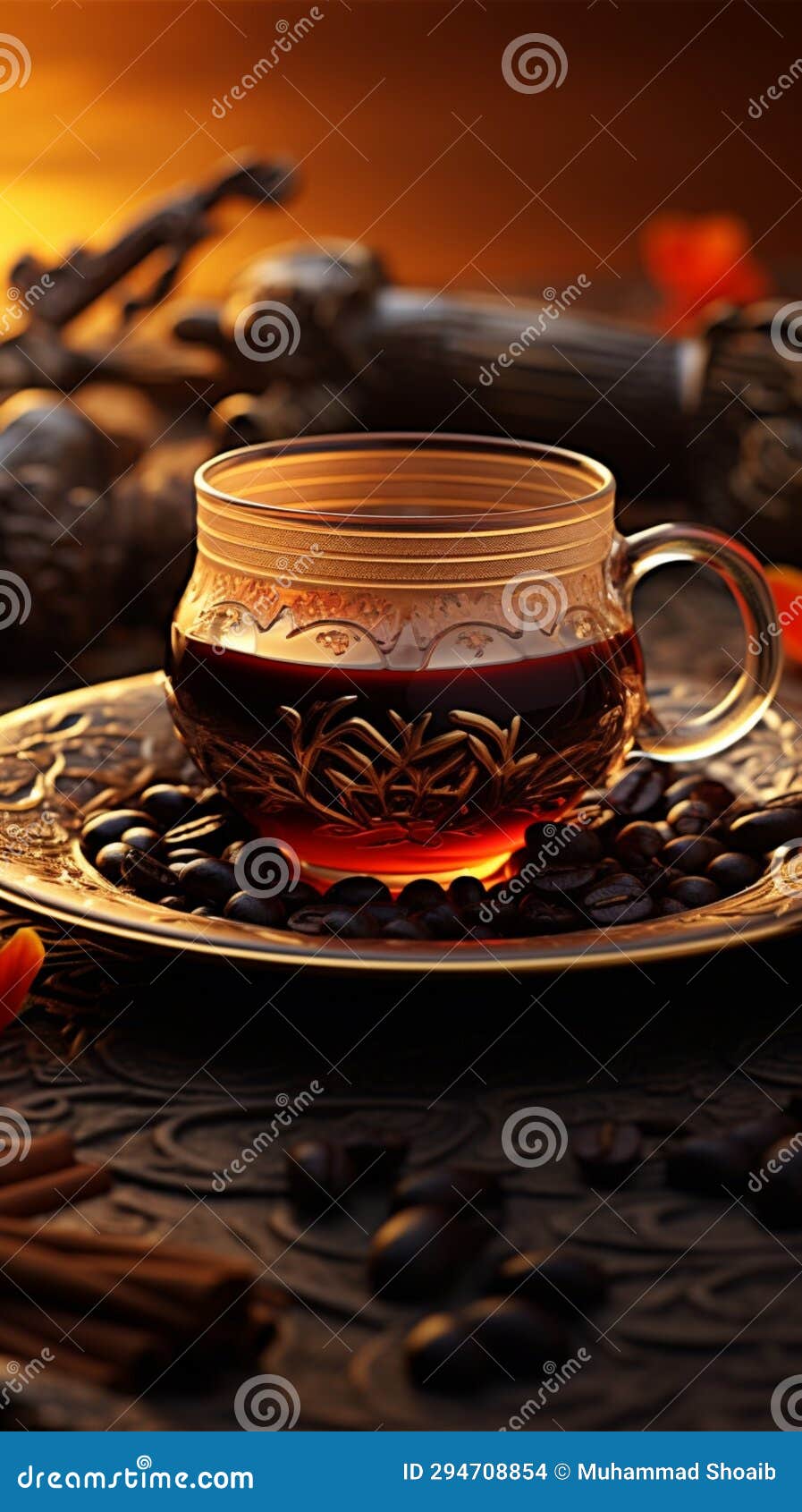 Indulge in the Deep, Complex Flavors of Authentic Arabian Black Coffee ...