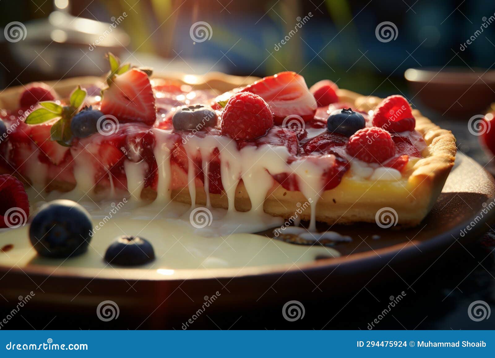 Indulge in a Slice Where Every Bite is a Taste of Pure Delight Stock ...