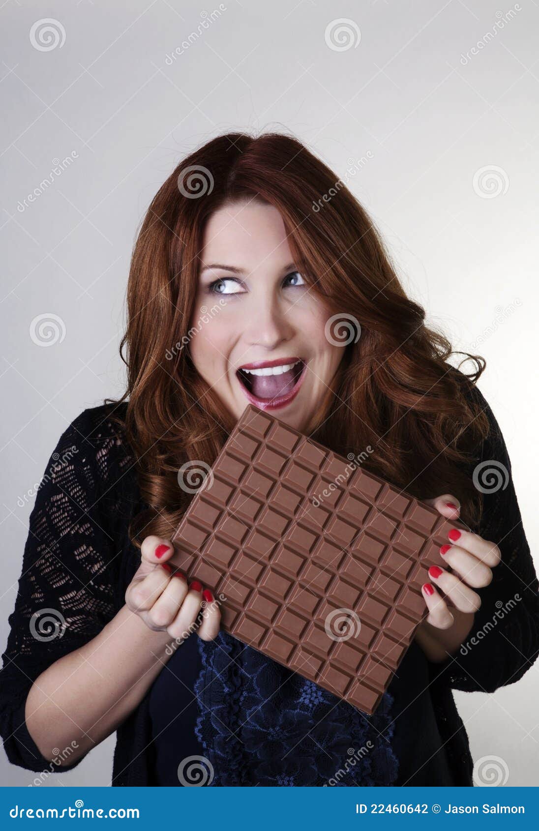 Indulge yourself stock photo. Image of adult, female - 22460642