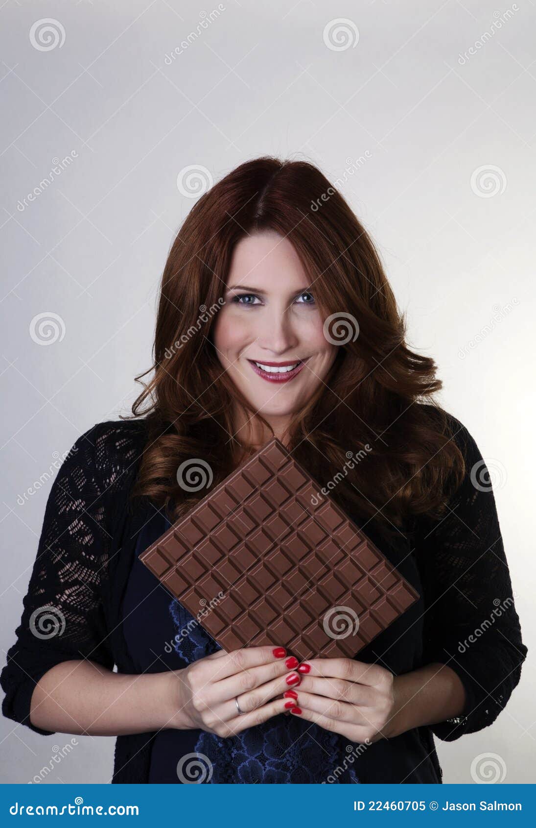 Indulge yourself stock image. Image of women, chocolate - 22460705