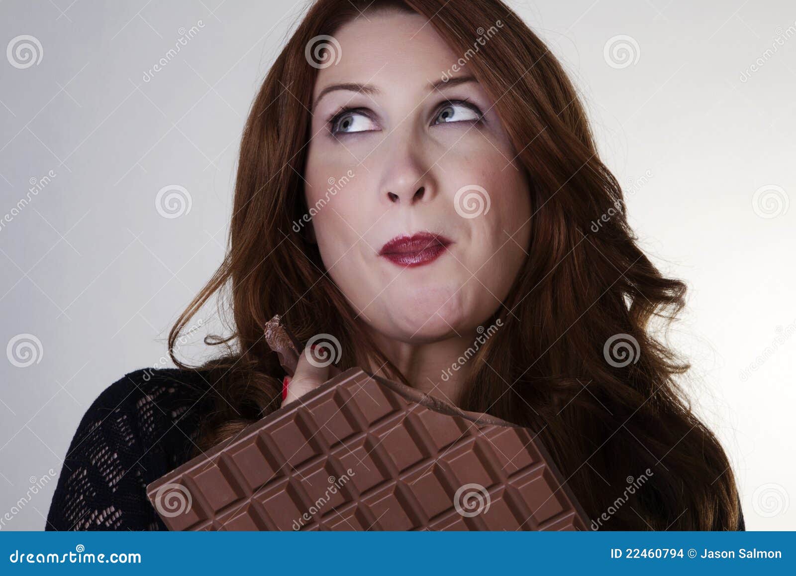 Indulge yourself stock photo. Image of holding, temptation - 22460794
