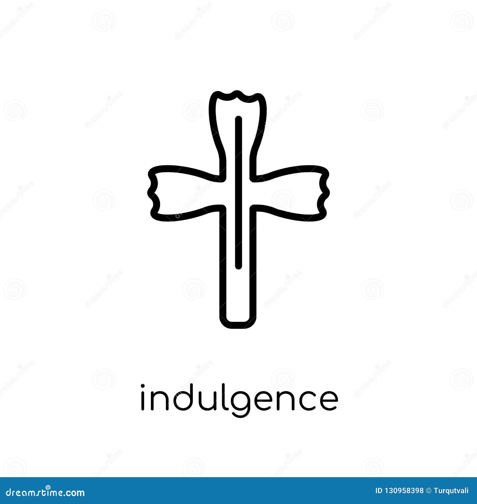 Indulgence Vector Icon On White Background. Flat Vector Indulgence Icon ...