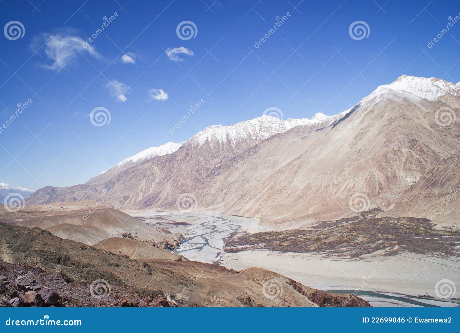 Indus-Tal stockfoto. Bild von unfruchtbar, senke, kaschmir - 22699046