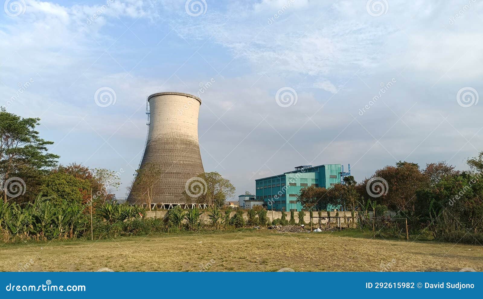 Industial Coal Fired Boiler Tower Stock Photo - Image of industial ...