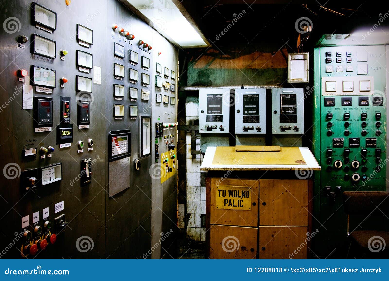 Industrail gauges stock photo. Image of building, factory - 12288018
