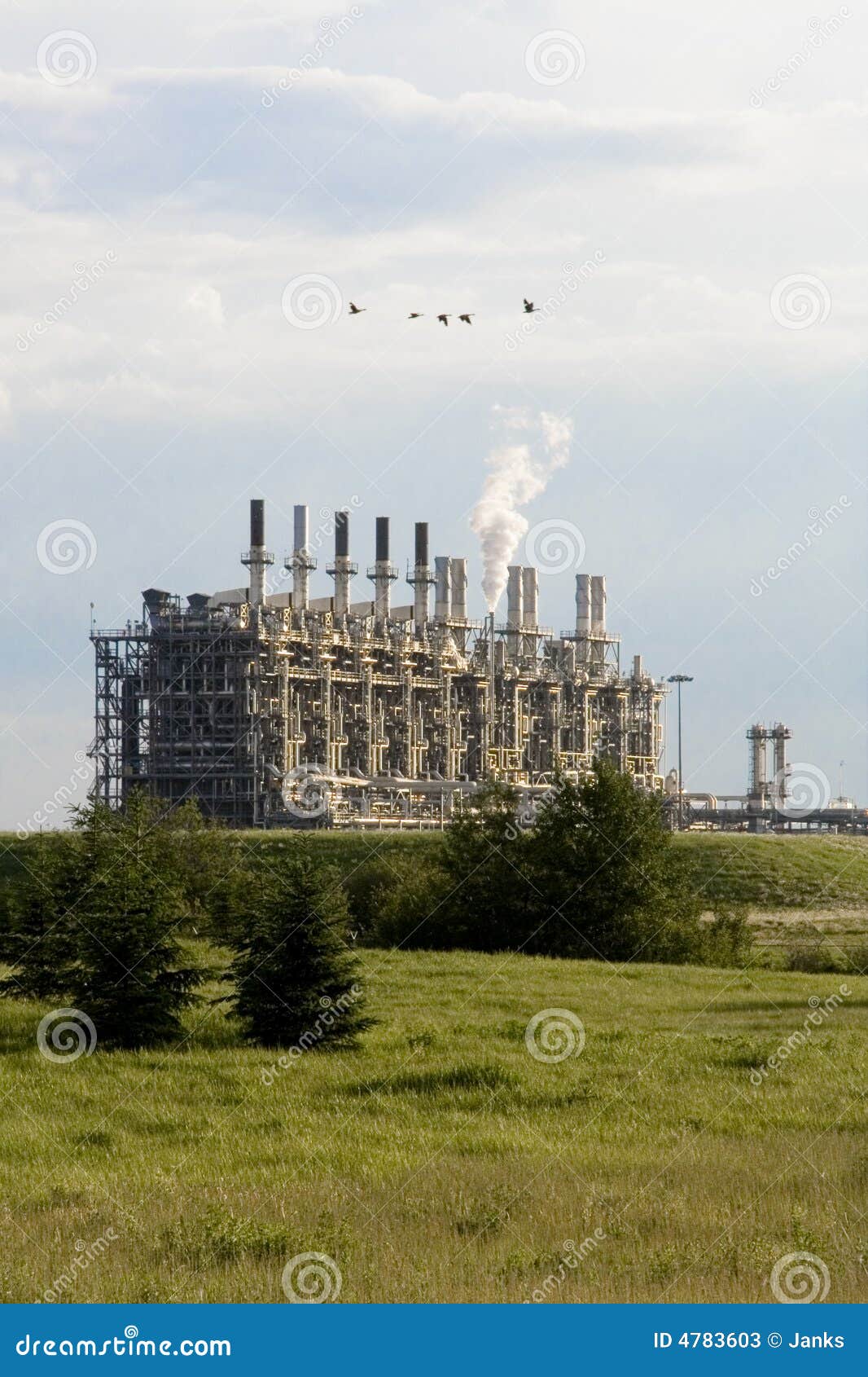 Industrail plant stock image. Image of environmental, industry - 4783603