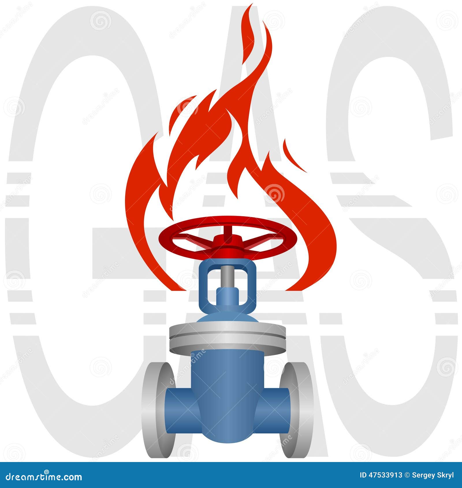 Industria Del Gas Dell'icona Illustrazione Vettoriale - Illustrazione ...