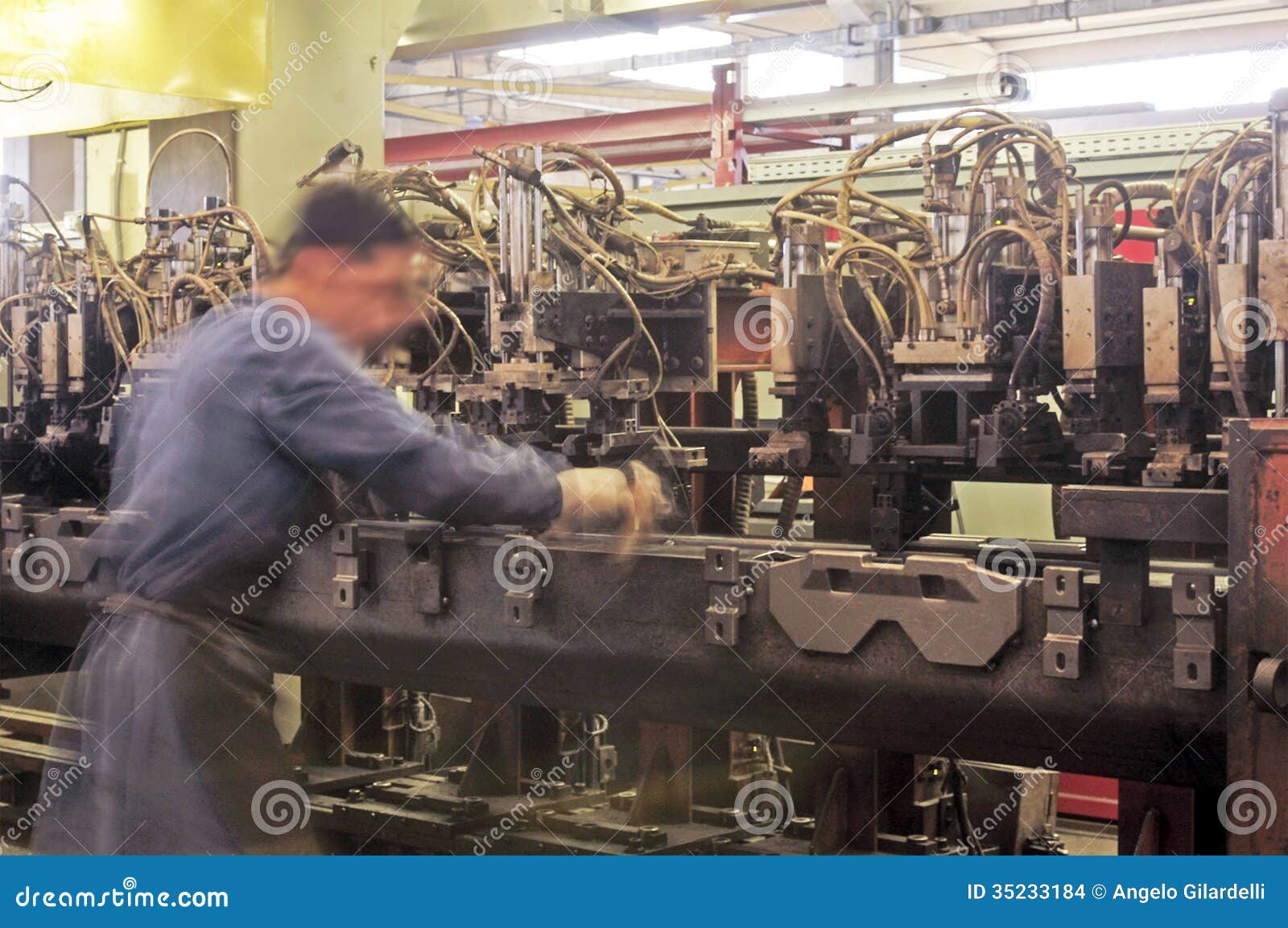 Industria fabril foto de archivo. Imagen de industrial - 35233184