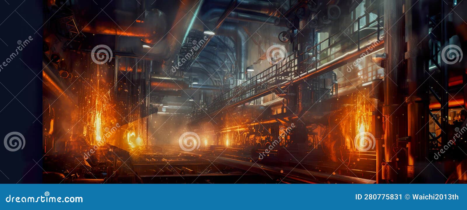 Industrial Abstract for Background, Backdrop, Welding and Manufacturing ...