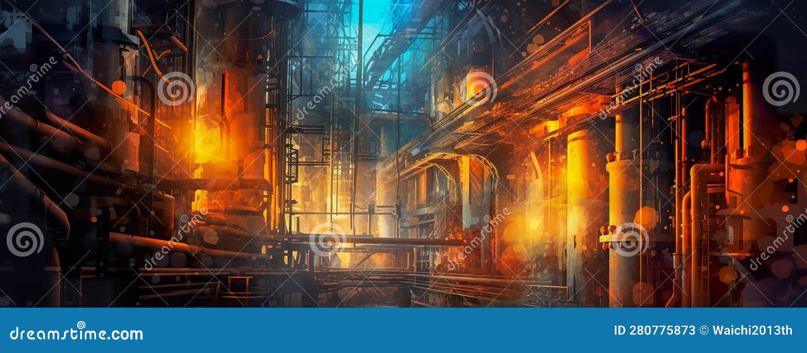 Industrial Abstract for Background, Backdrop, Welding and Manufacturing ...