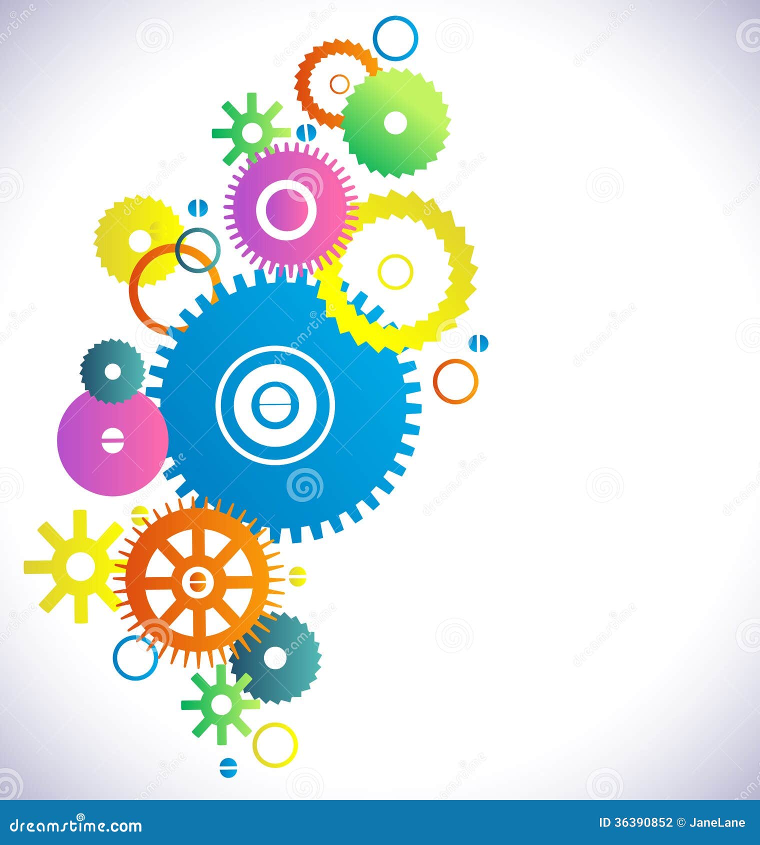 Six Different Gear Stick Shift Patterns Vector Illustration ...