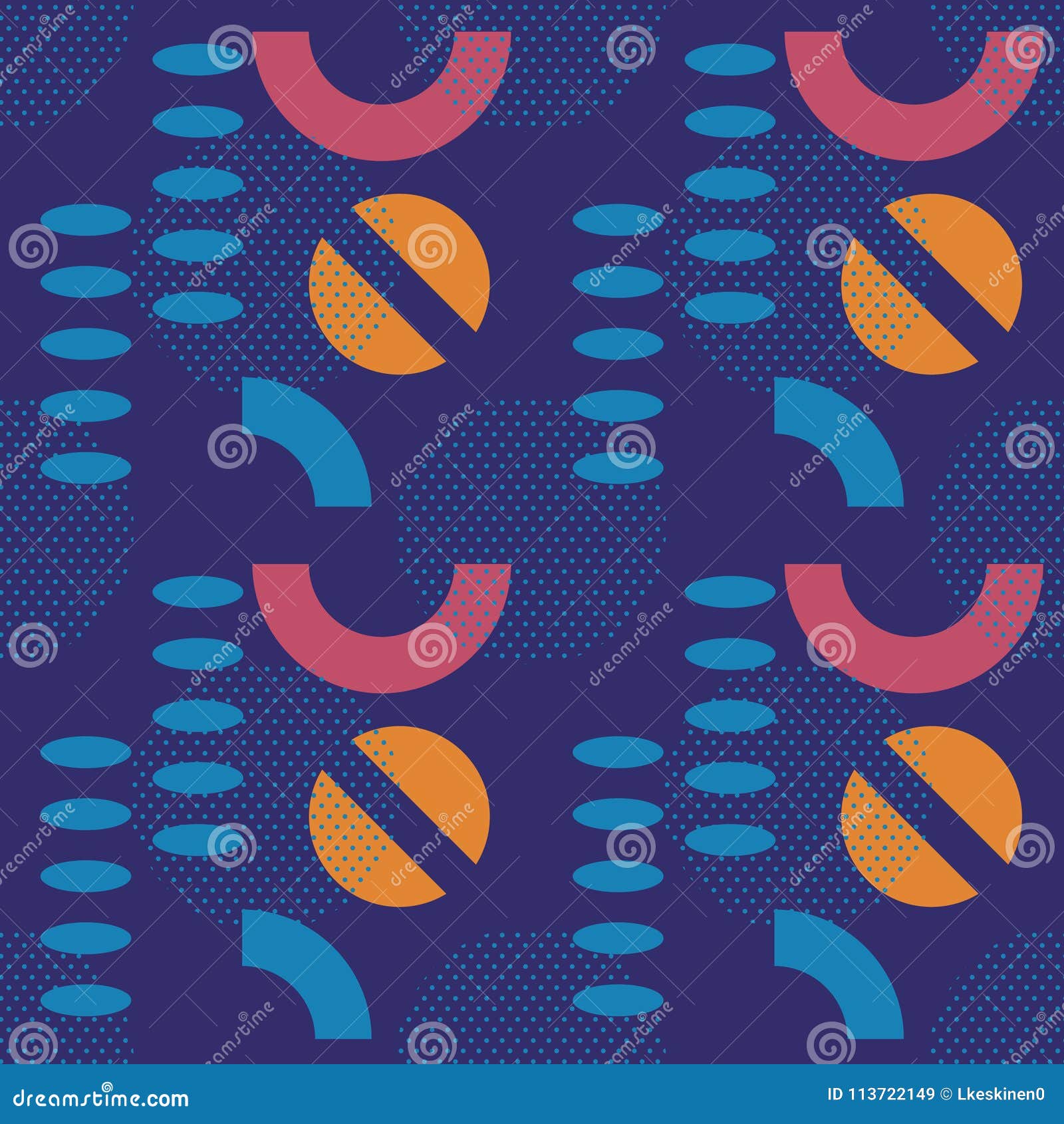 Industrial Abstract Seamless Pattern Stock Vector - Illustration of ...