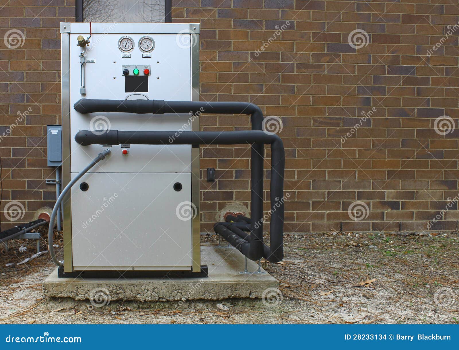 Industrial ac compressor stock photo. Image of chemical - 28233134