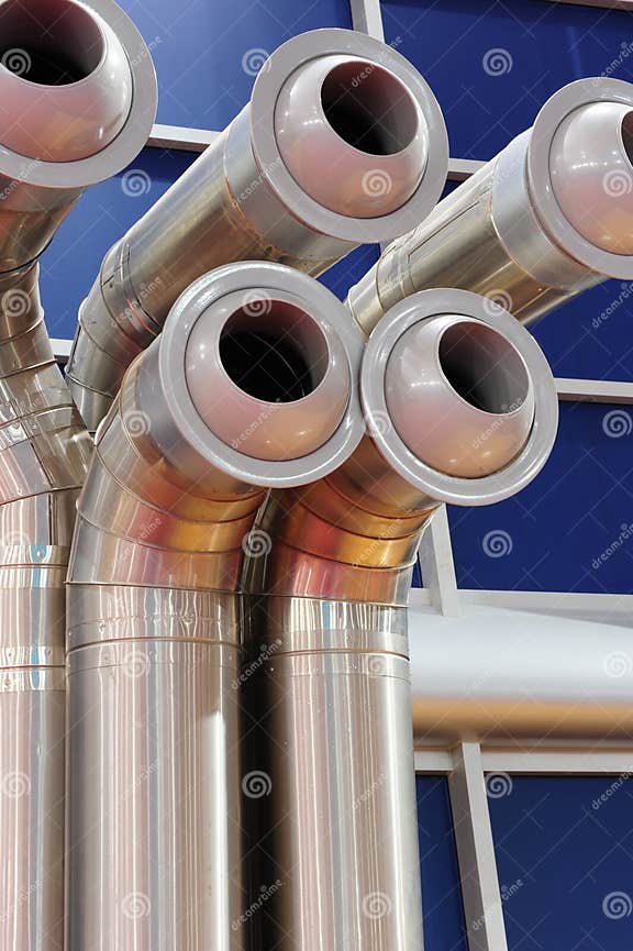 Industrial AC Vents stock photo. Image of climate, airconditioning ...
