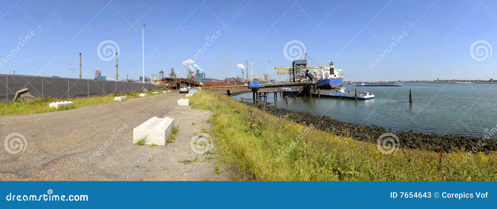 Industrial activity stock image. Image of smoke, steel - 7654643