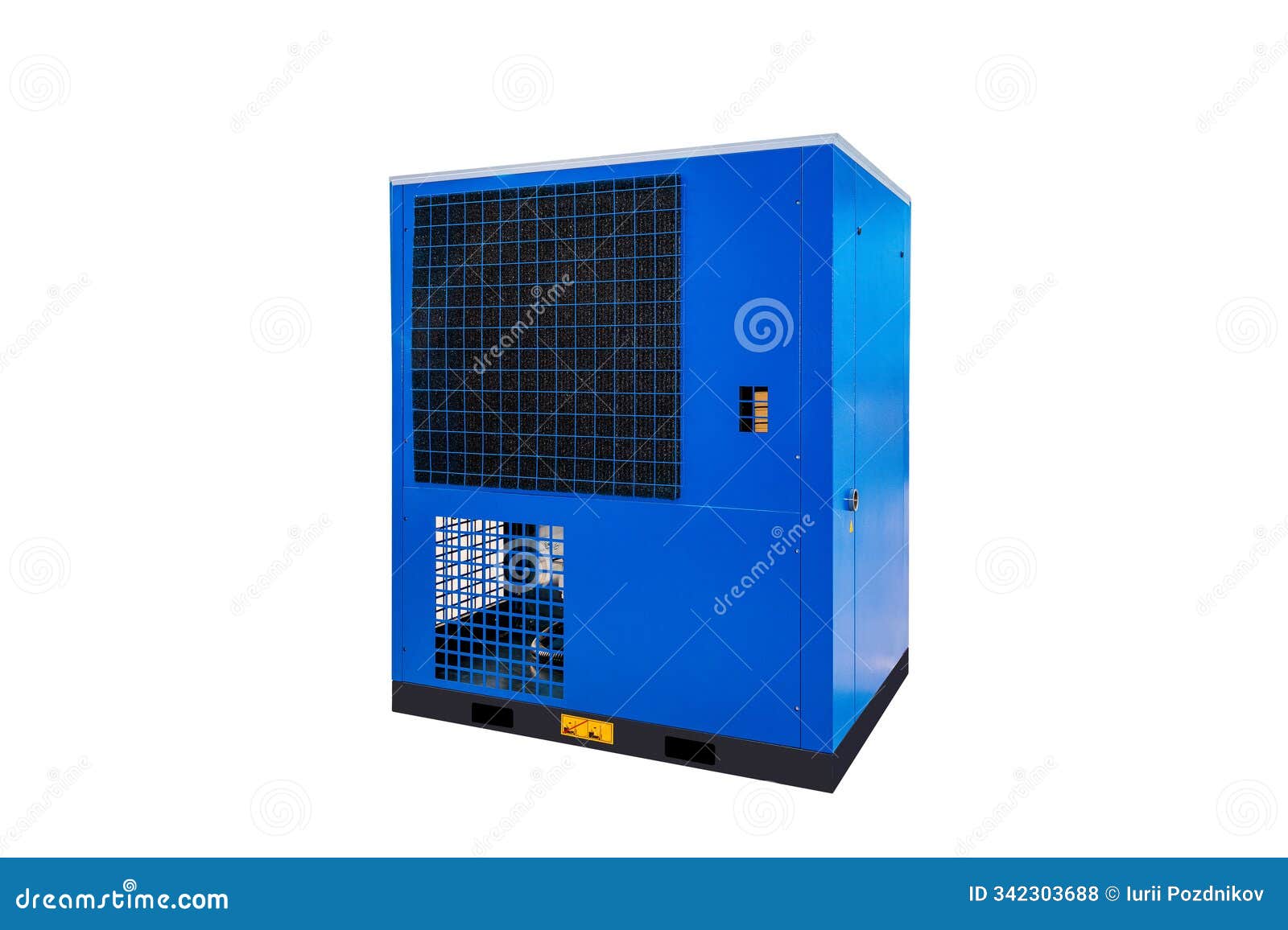 Industrial Air Compressor, Generating Compressed Air for Manufacturing ...