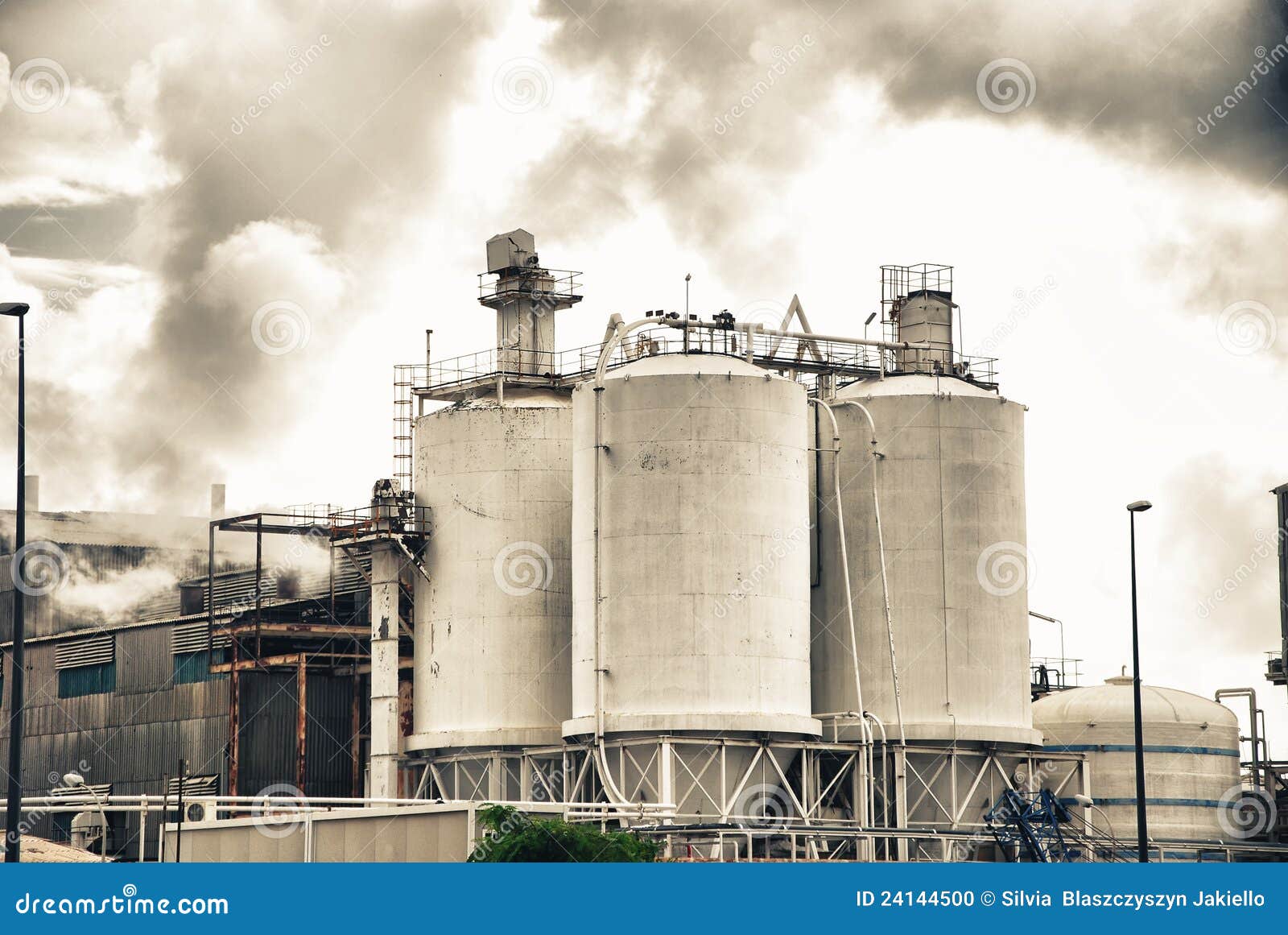 Industrial, air Pollution stock photo. Image of warming - 24144500