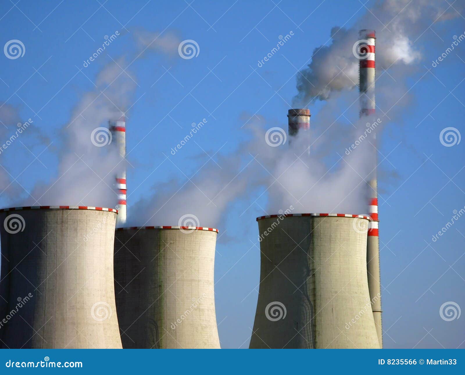 Industrial air pollution stock photo. Image of exhalation - 8235566