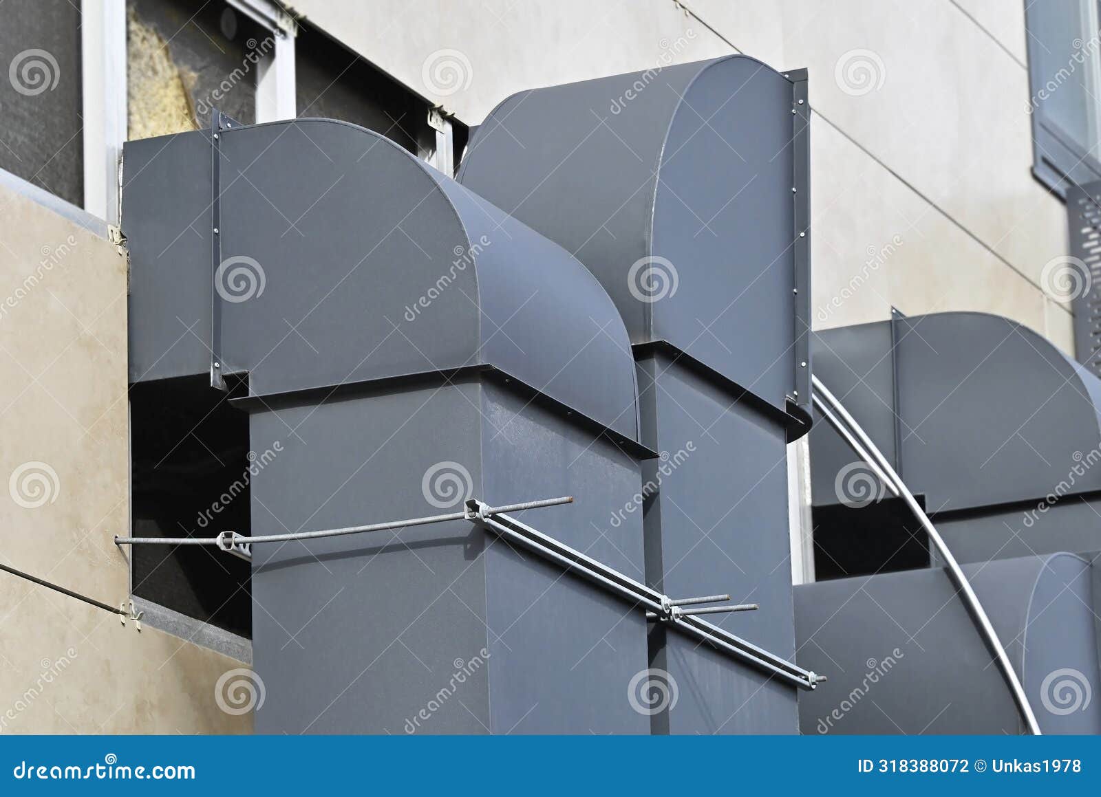 Industrial Air Ventilation System Stock Photo - Image of ...