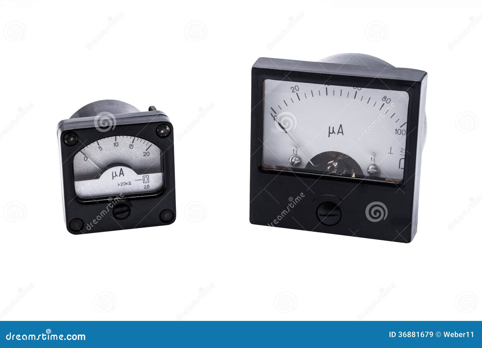 Industrial Analog ammeter stock image. Image of dial - 36881679