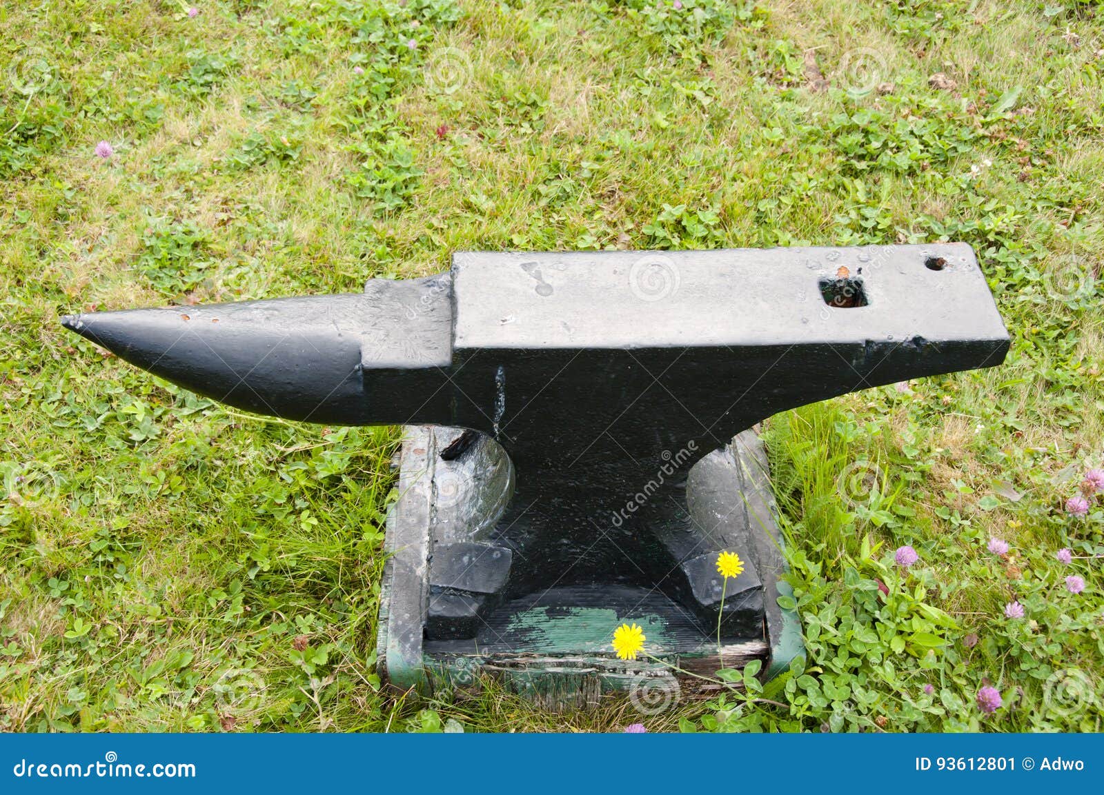 Industrial Anvil stock image. Image of farrier, forge - 93612801