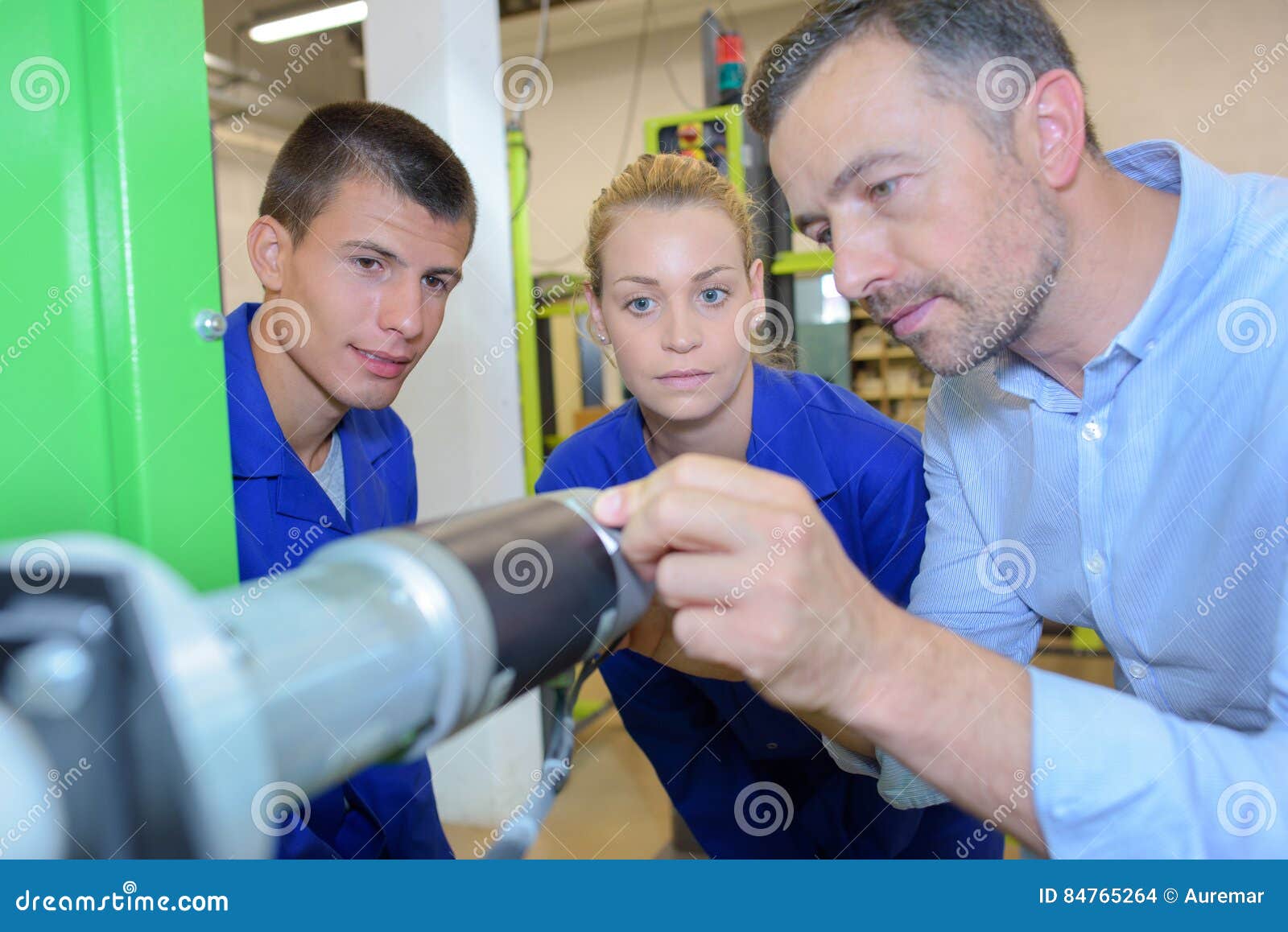 Industrial Apprentice in Workshop Stock Photo - Image of apprentice ...