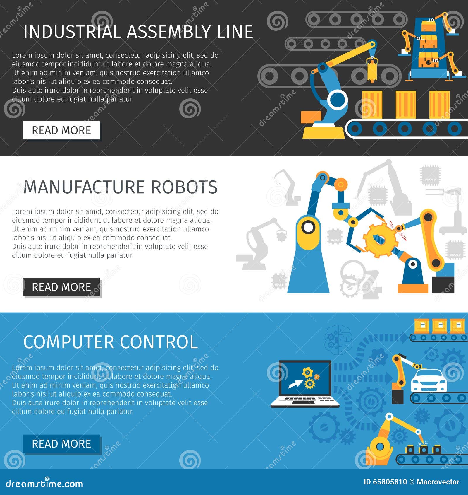 Assembly Line Infographic