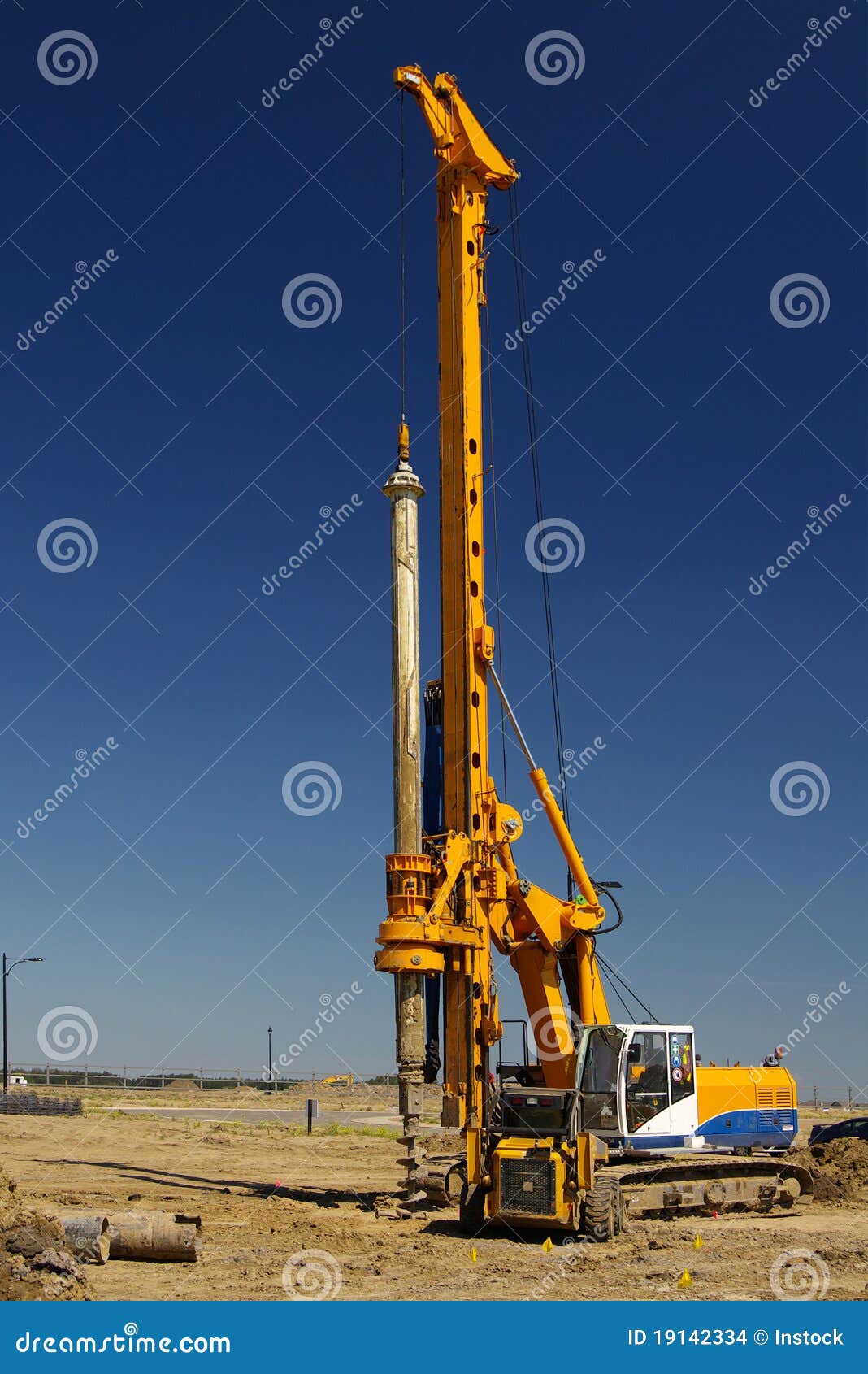 Industrial Auger stock photo. Image of machine, construction - 19142334