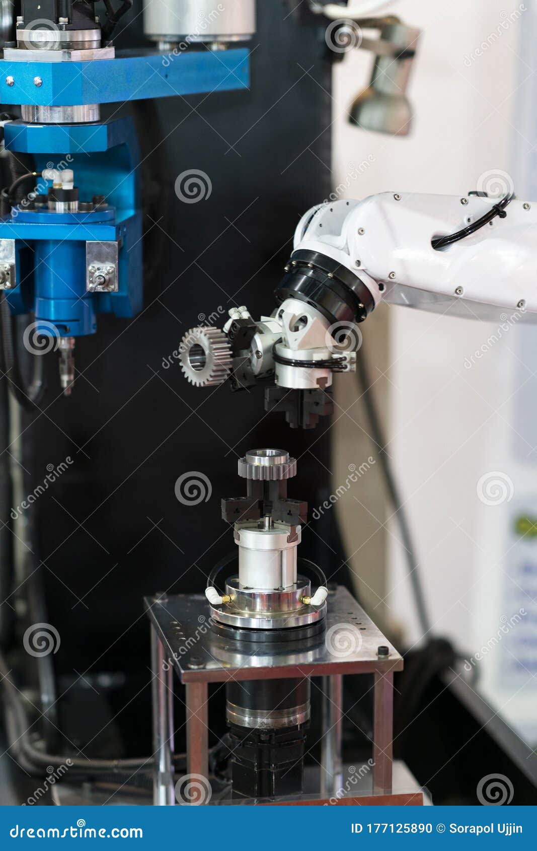 Industrial Auto Robot Welding Steel Construction by Cnc Program Stock ...