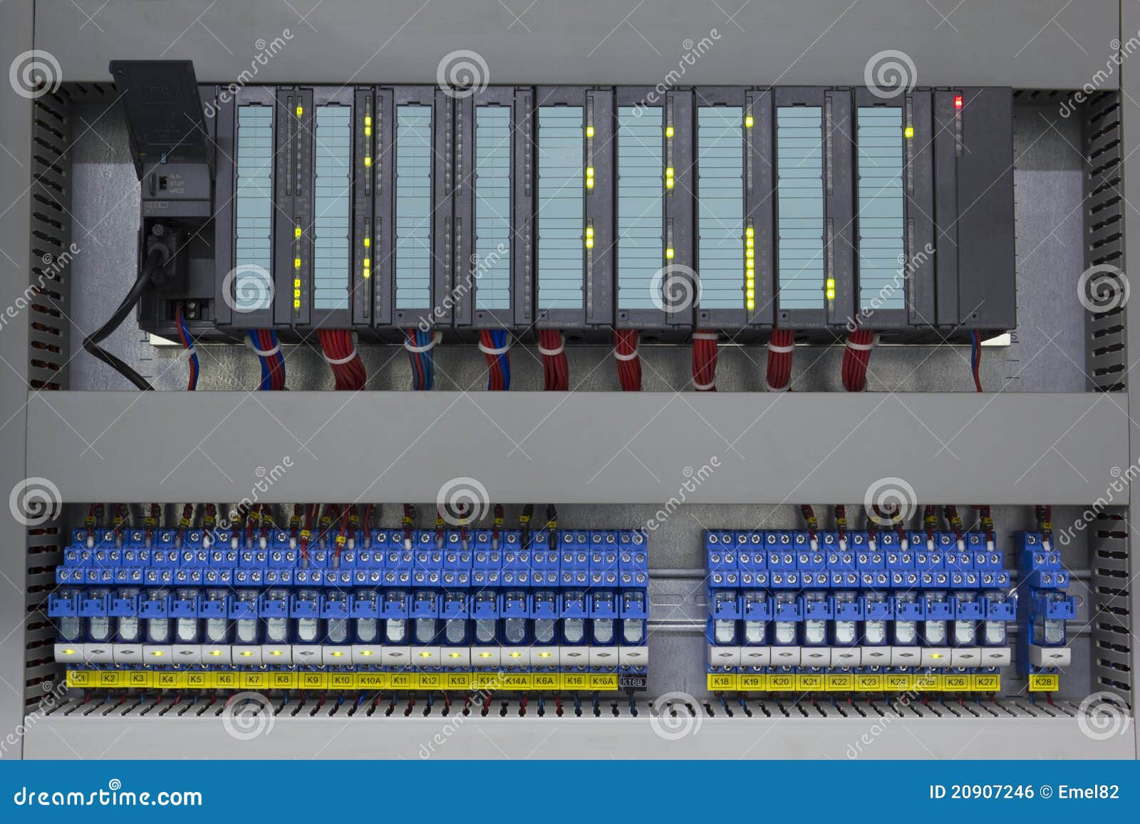 Industrial automation stock photo. Image of machine, automatisation ...