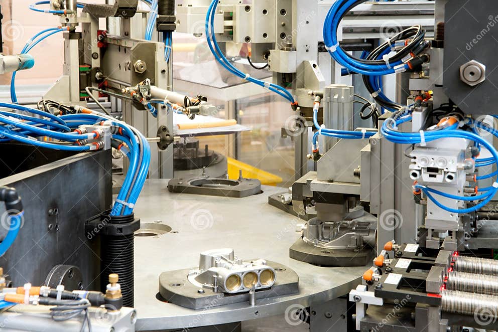 Industrial automation stock image. Image of automatic - 78236935