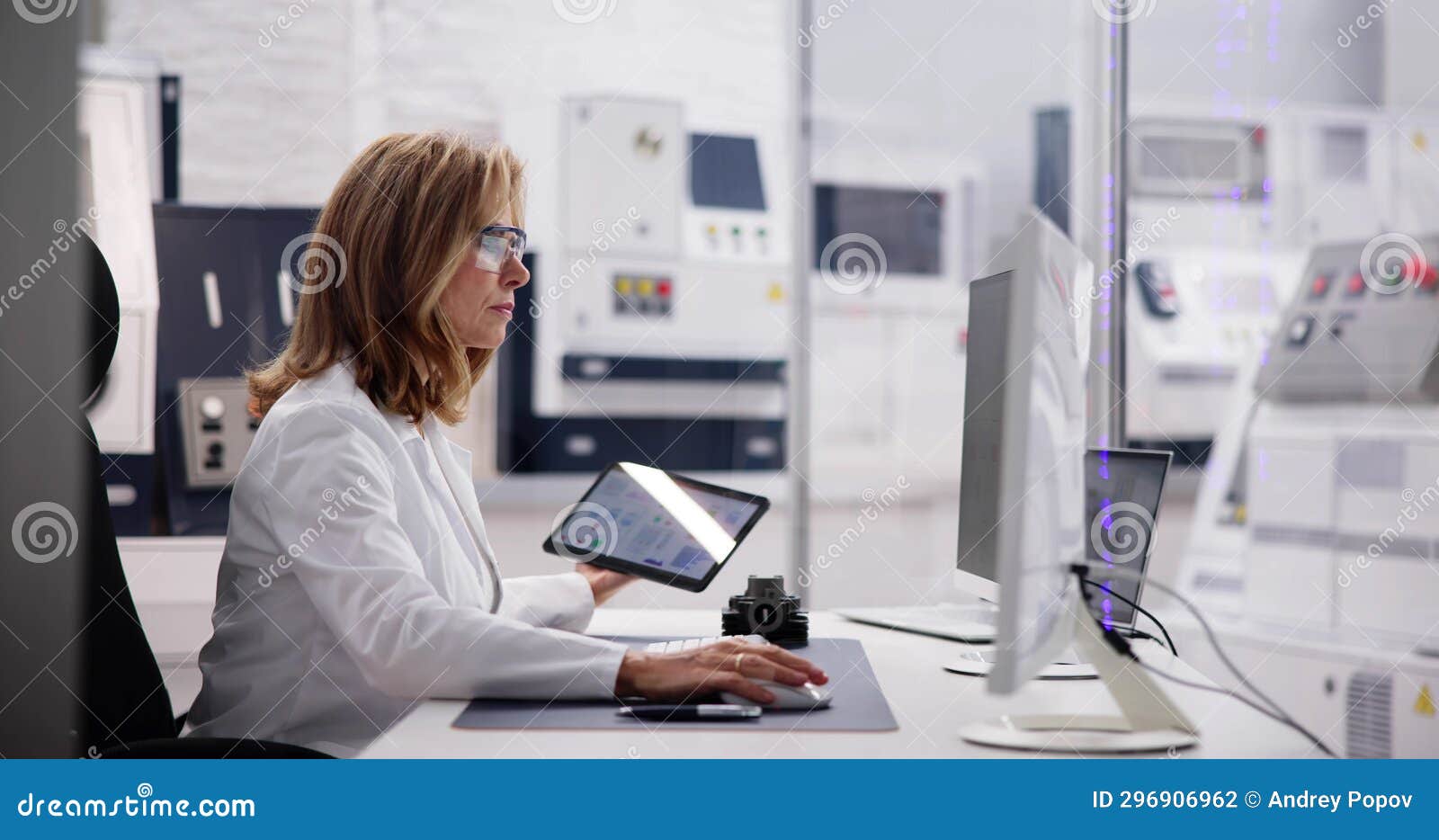 Industrial Automation: Computer Software Engineer Empowering a Stock ...