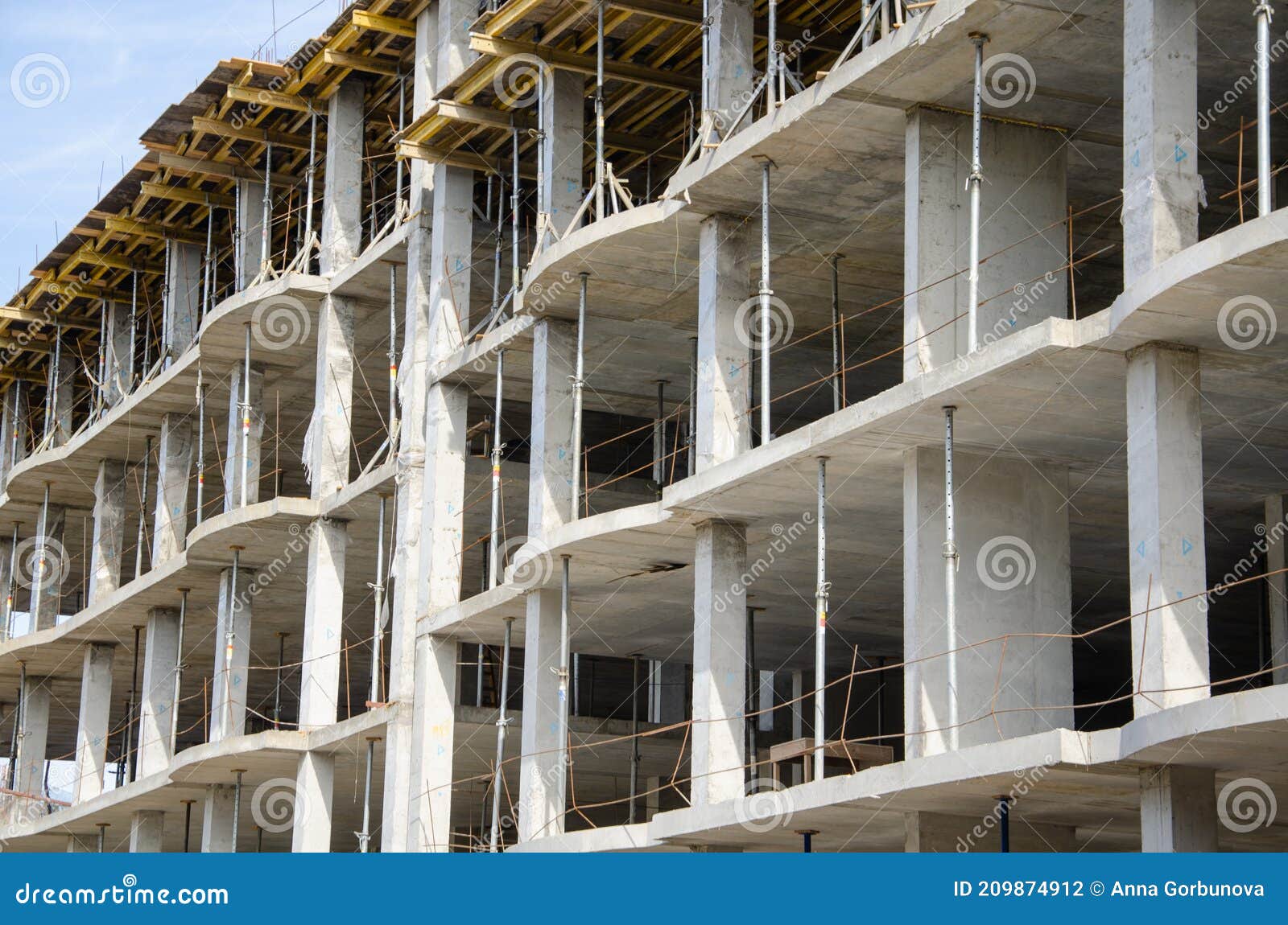 Construction of the Reinforced Concrete Frame of the Building Stock ...