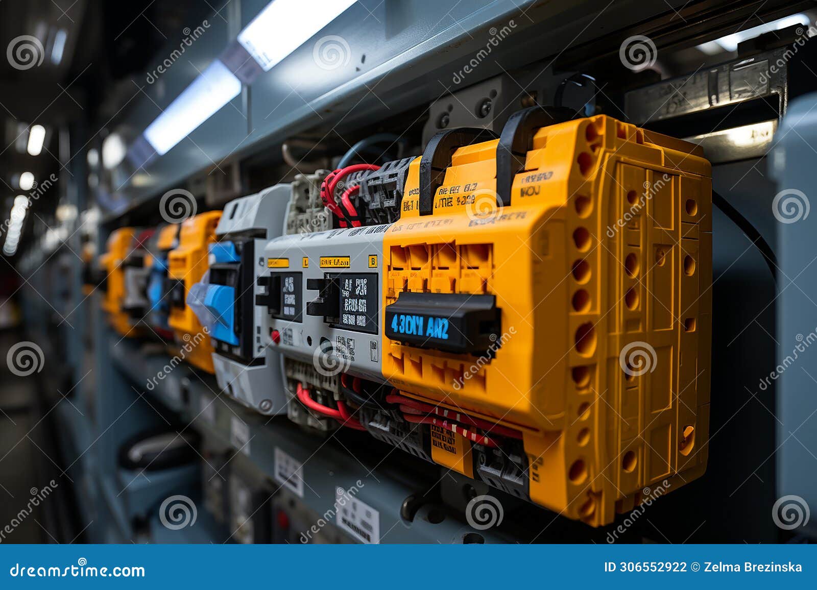 Electric Switchboard Icons Set Vector | CartoonDealer.com #136953537