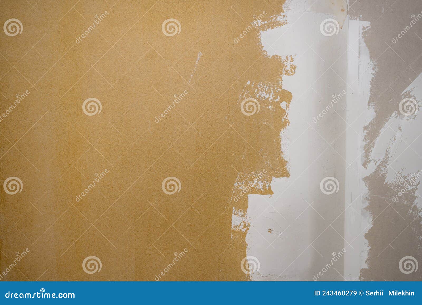 Industrial Background. Structural Plaster on the Wall. Brick Wall with ...