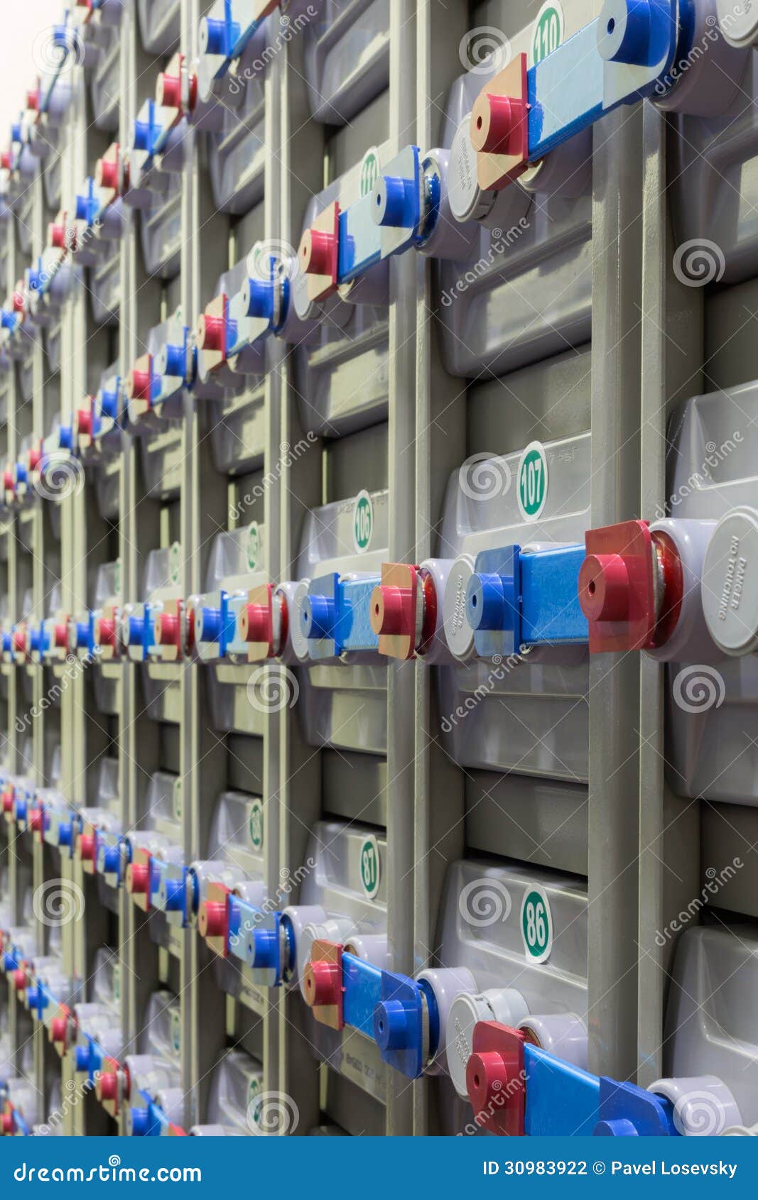 Industrial Backup Power System Stock Photo - Image of communication ...