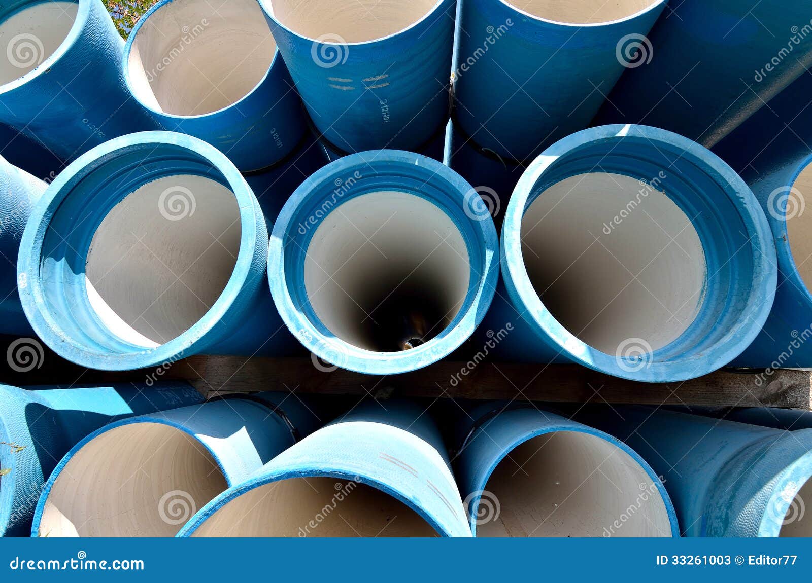 Industrial blue pipes stock image. Image of industry - 33261003