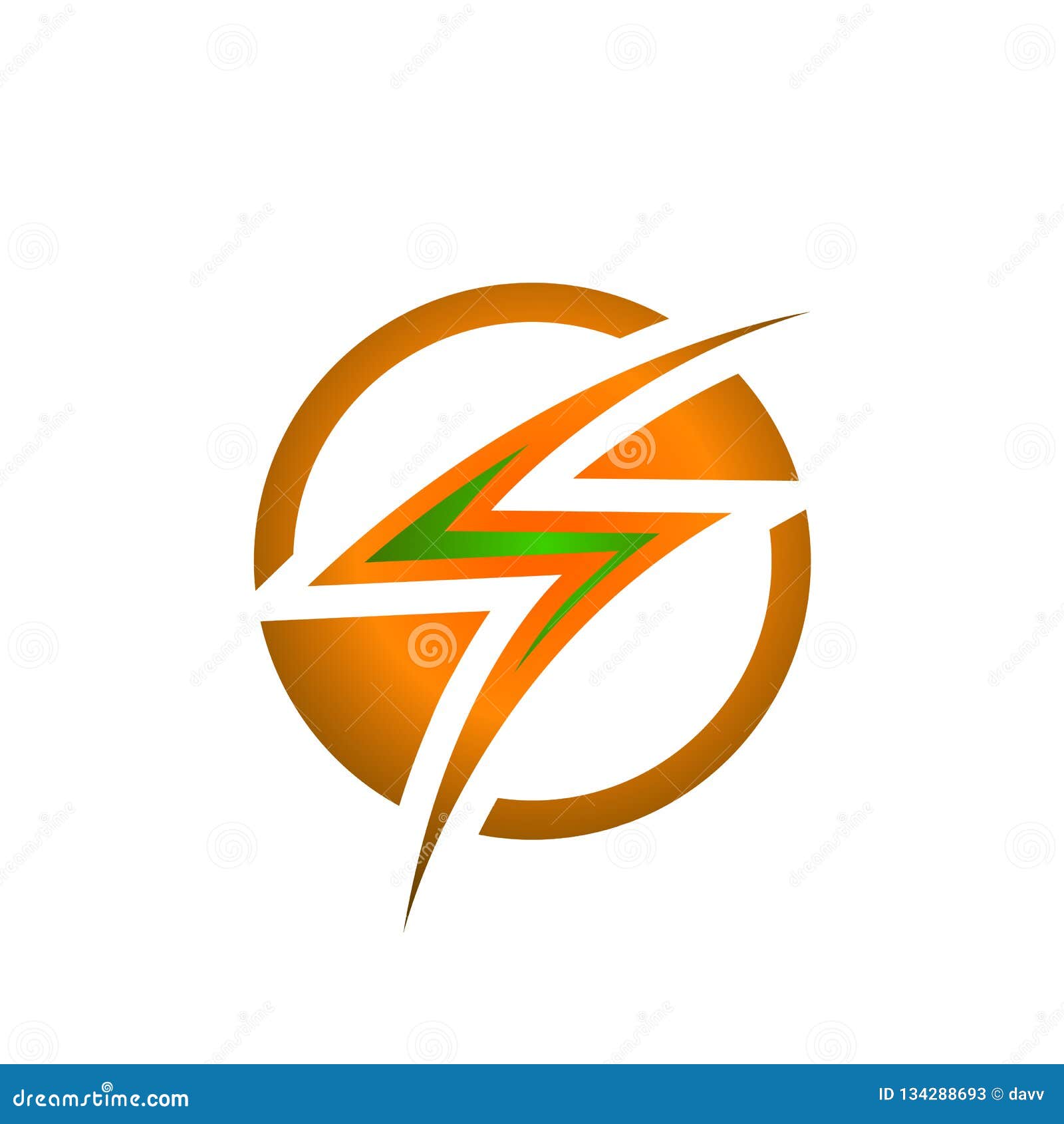 Industrial Bonde Logotipo Do Poder a Letra Ilustração do Vetor ...