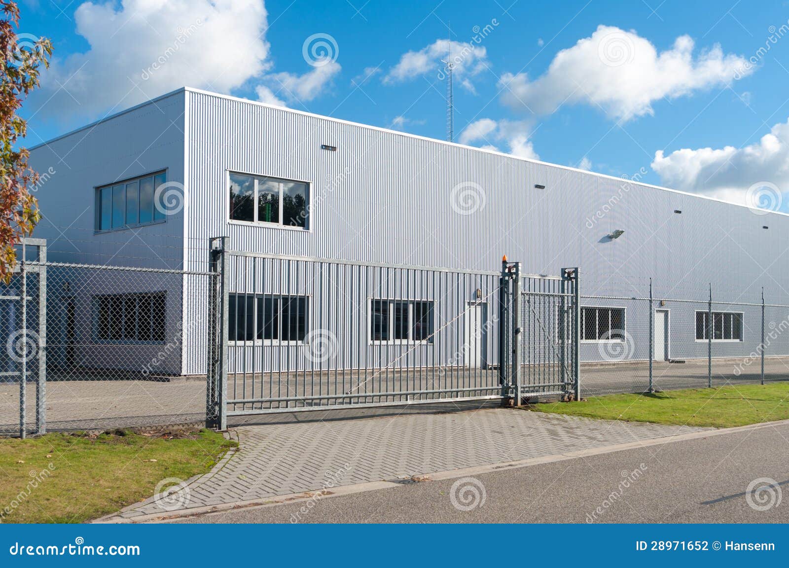 Industrial building stock photo. Image of professional - 28971652