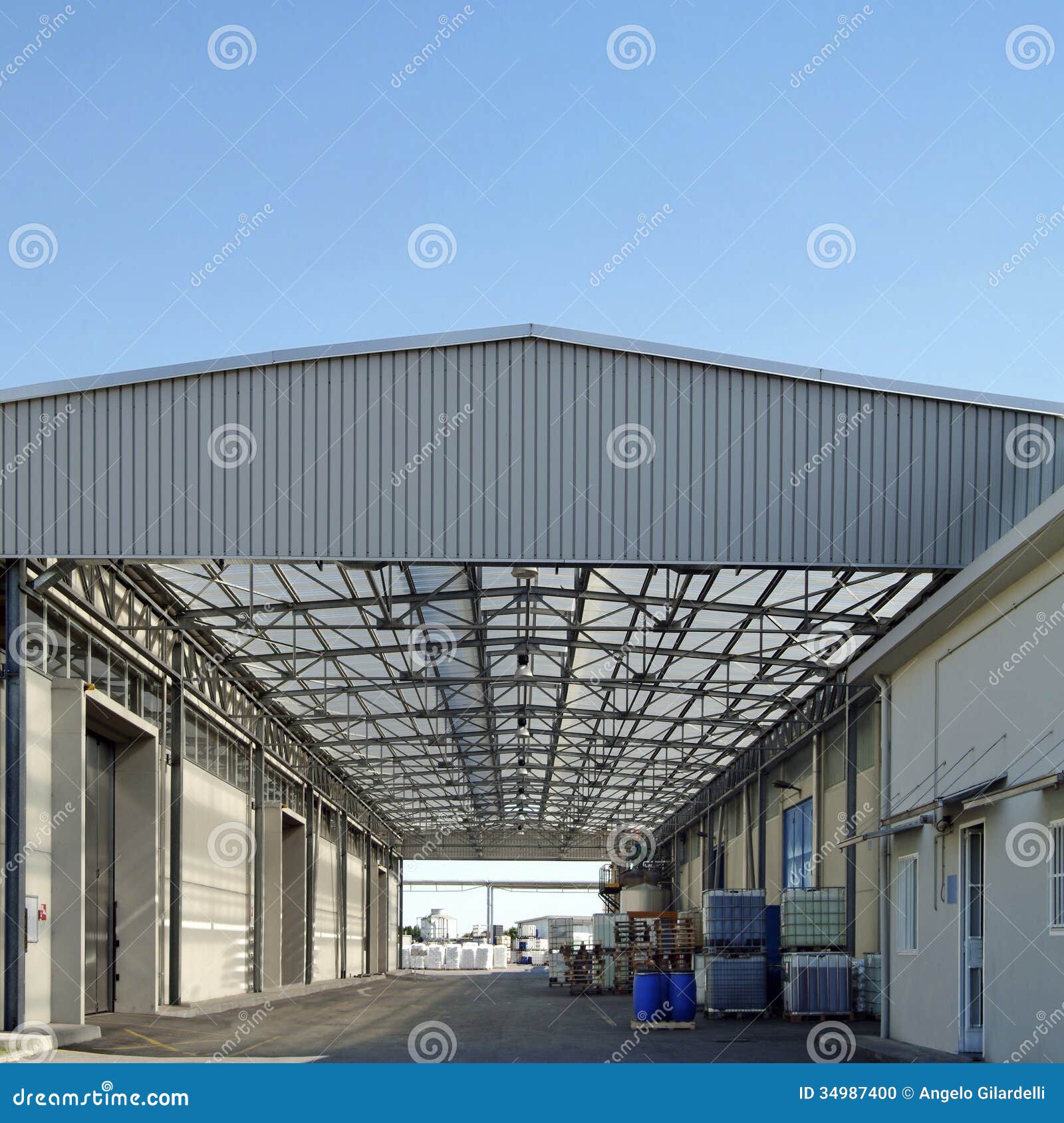 Factory Industrial Building Roof