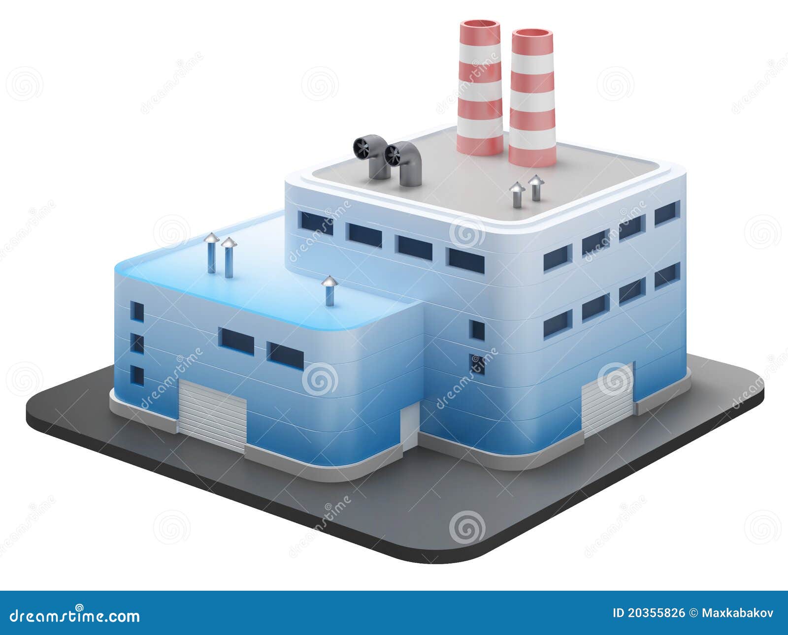 Industrial Building Clipart Images