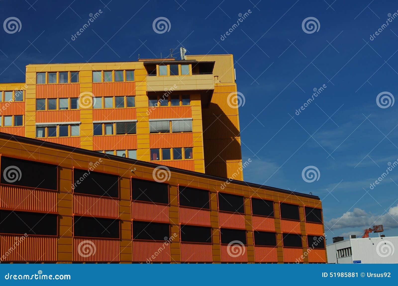Industrial building stock image. Image of industrial - 51985881