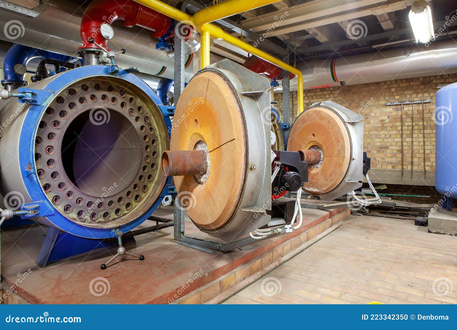 Burner of the heating stock photo. Image of heating - 223342350